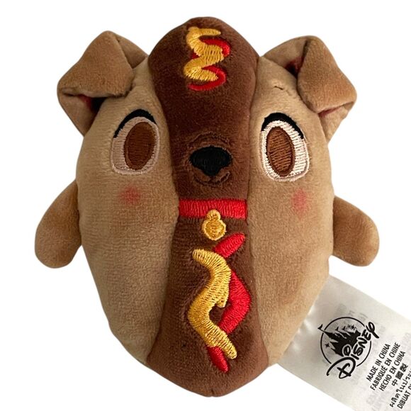 Disney | Toys | Disney Parks Muchlings Street Food Tramp Dog Stuffed ...